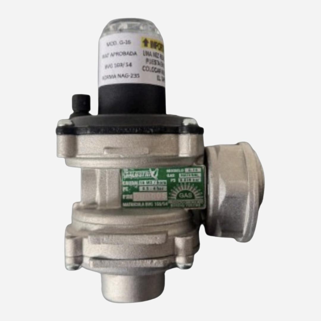 Regulador de Gas Natural SALUSTRI G-16 Matrícula BVG 169/54